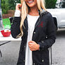 Alabama Black Rain Jacket with Team Logo — Marleylilly