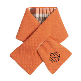 Personalized Reversible Quilted Scarf - Marleylilly