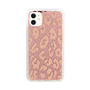 Glitter Leopard Print iPhone Case