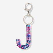 Multicolored Initial Keychain – Marleylilly