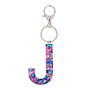 Multicolored Initial Keychain – Marleylilly