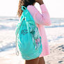Personalized Drawstring Beach Backpack
