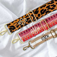Personalized Pattern Bag Strap — Marleylilly