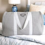 Personalized Quilted Weekender - Marleylilly