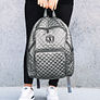 Personalized Diamond Quilted Laptop Backpack - From Marleylilly