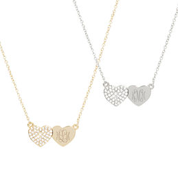 Monogram Necklaces - Custom Gold and Silver | Marleylilly