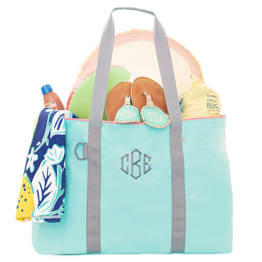Monogrammed Beach Bags & Coolers — Marleylilly