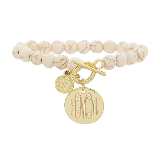 Monogrammed Bracelets - Marleylilly