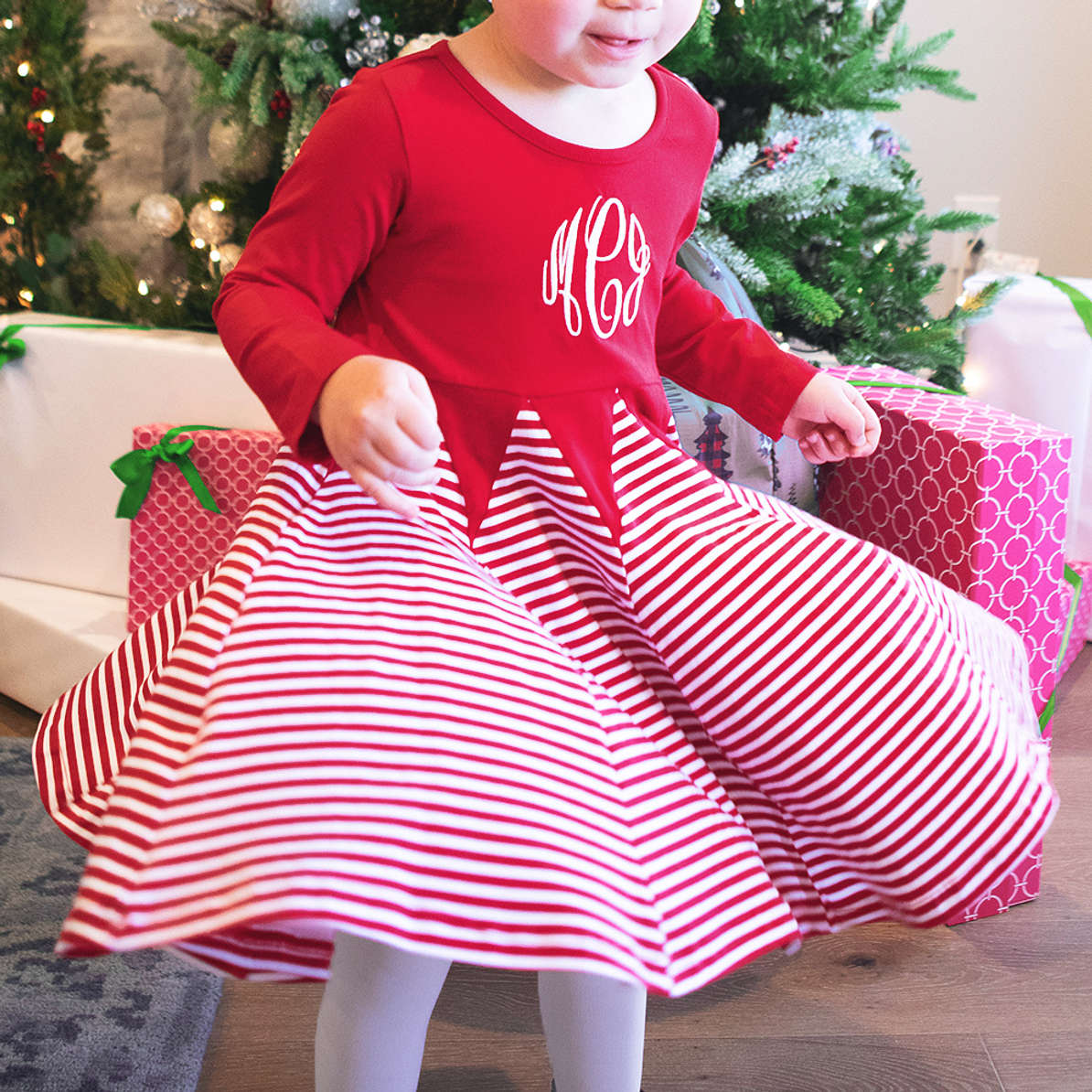 Marleylilly Kids | Personalized Red Dress