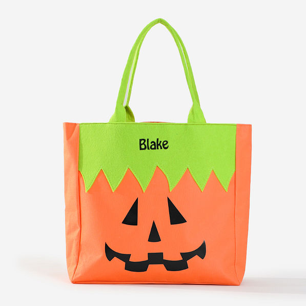 Personalized Kids Halloween Bags
