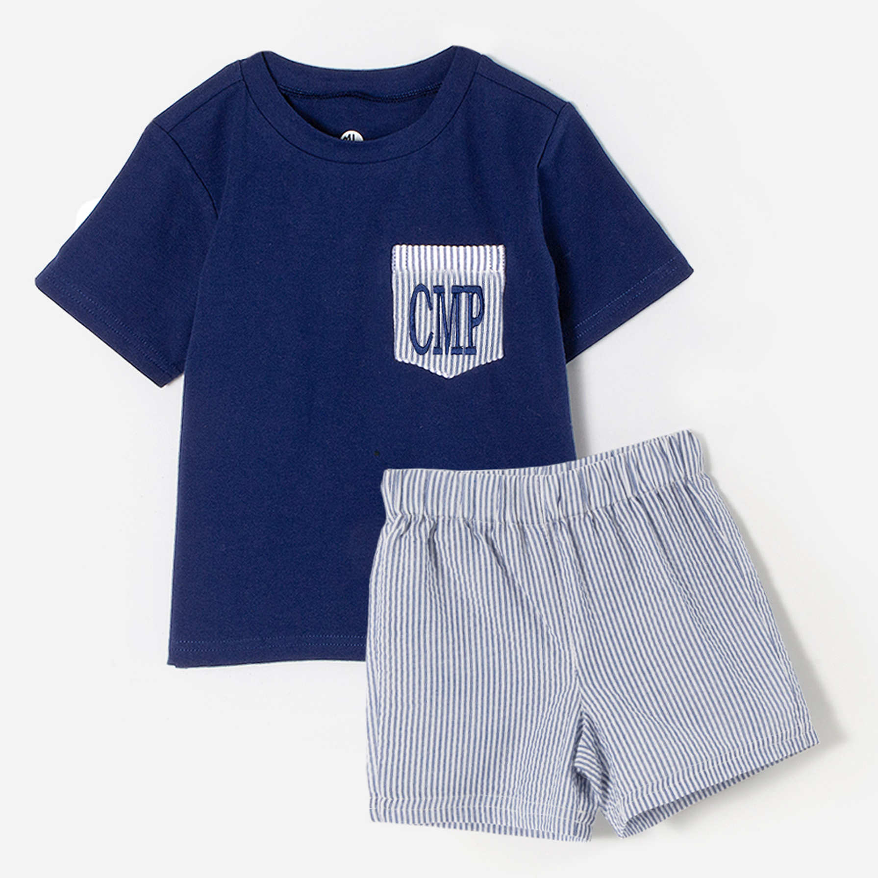Marleylilly Kids | Personalized Boys Shirt & Shorts Set