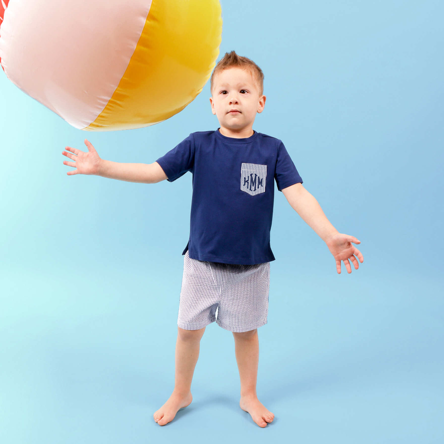 Marleylilly Kids | Personalized Boys Shirt & Shorts Set