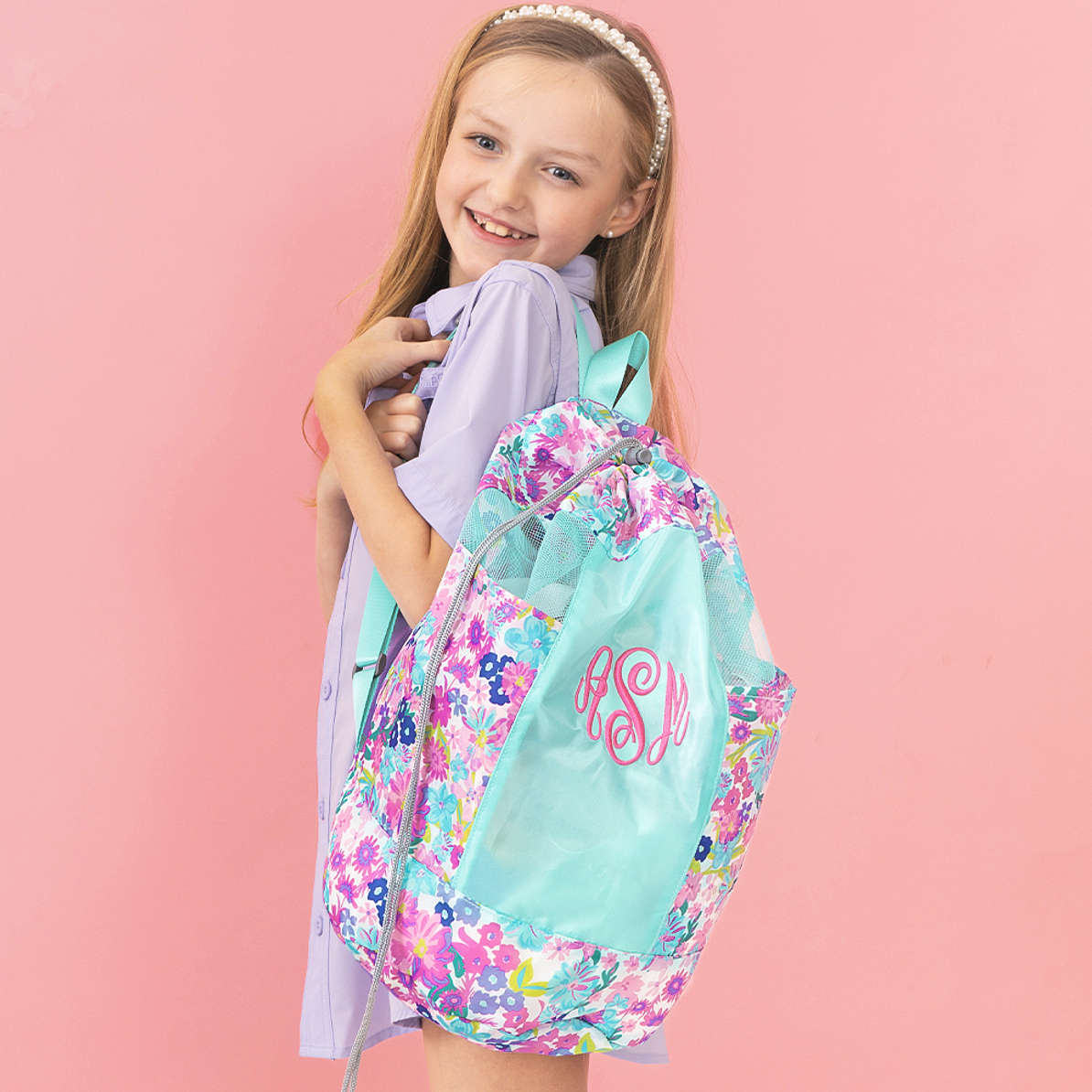 Marleylilly Kids | Personalized Beach Backpack Bag