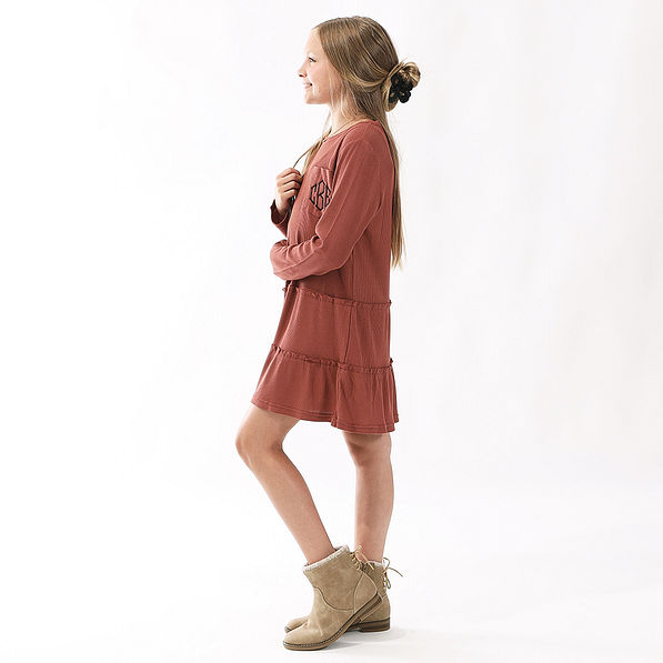 Personalized Waffle Dress | Marleylilly Kids