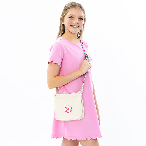 Personalized Girls Saddlebag Purse | Marleylilly Kids