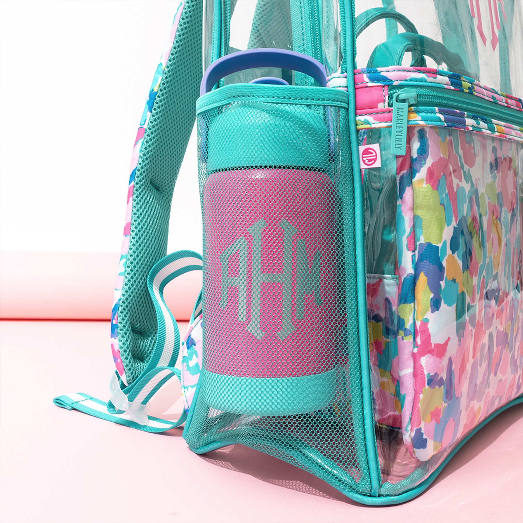 Personalized Clear Backpack Bag | Marleylilly Kids