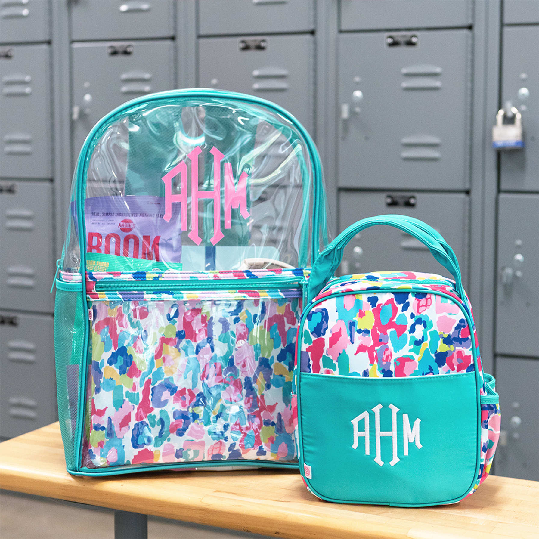 Personalized Clear Backpack Bag | Marleylilly Kids