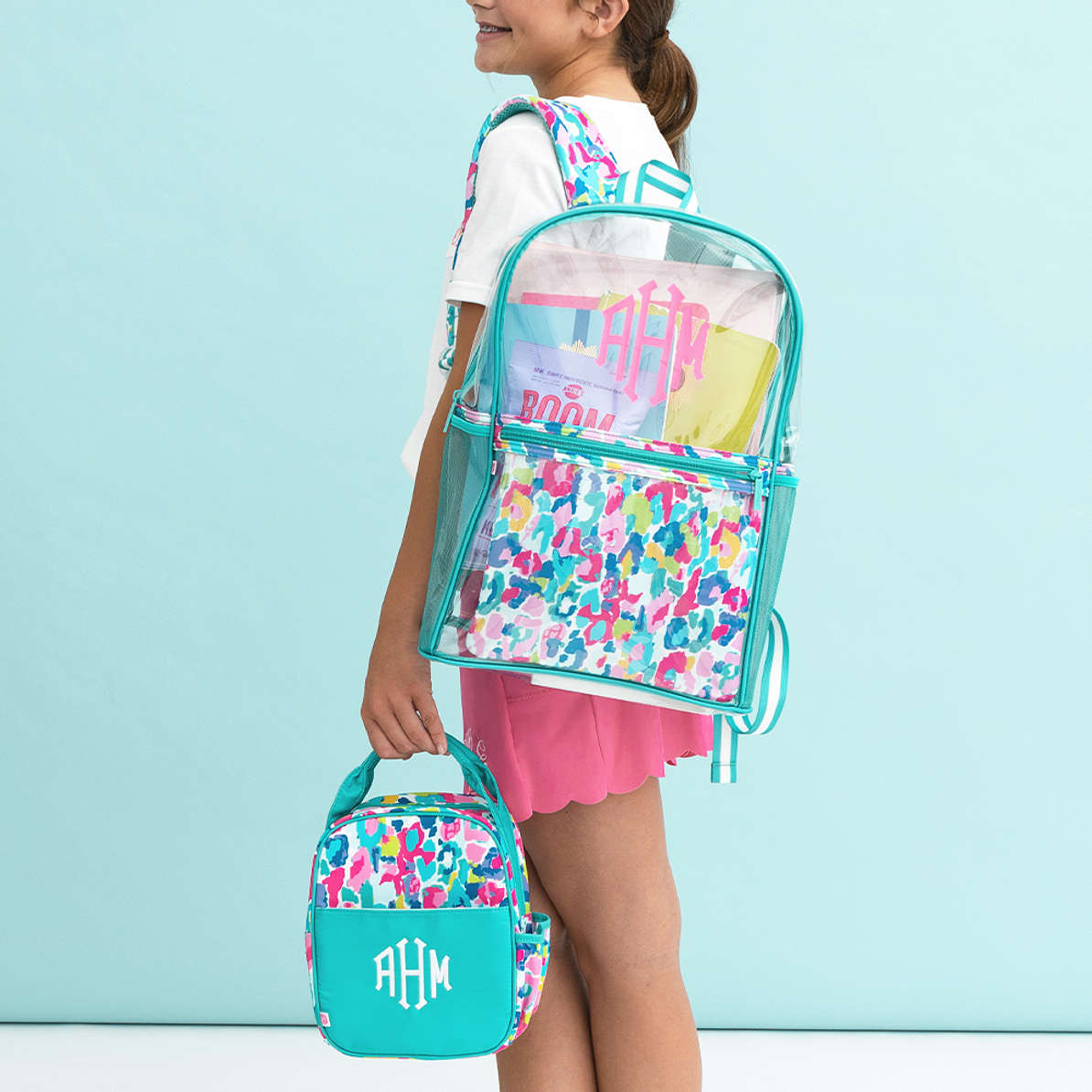 Personalized Clear Backpack Bag | Marleylilly Kids