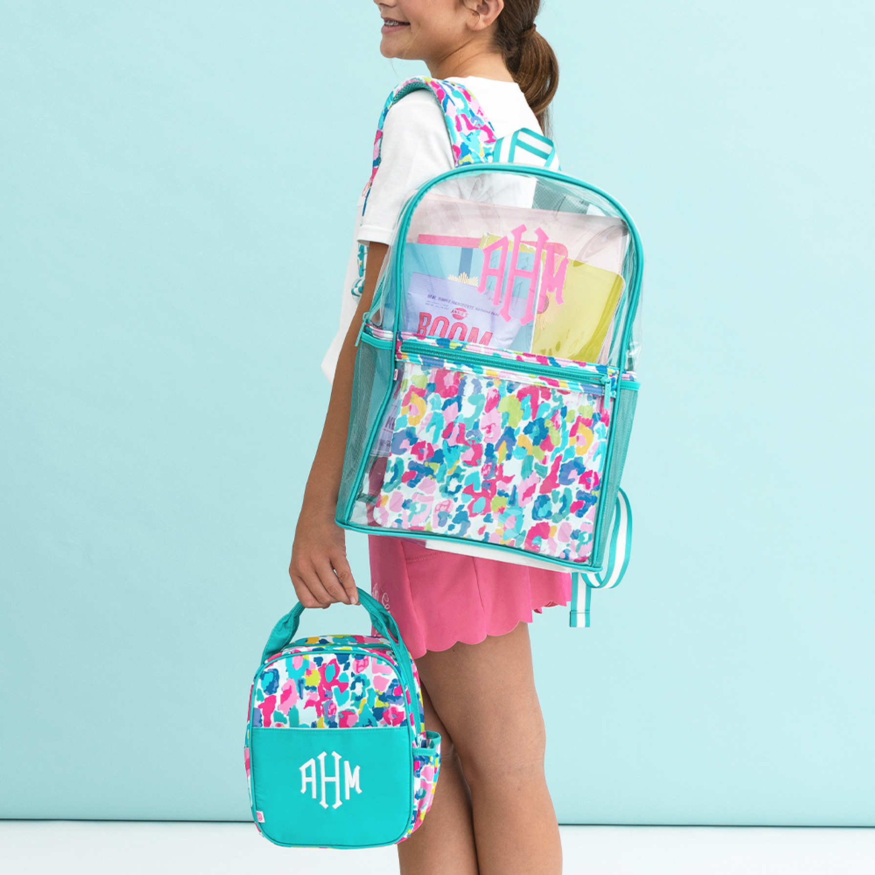 Personalized Clear Backpack Bag | Marleylilly Kids