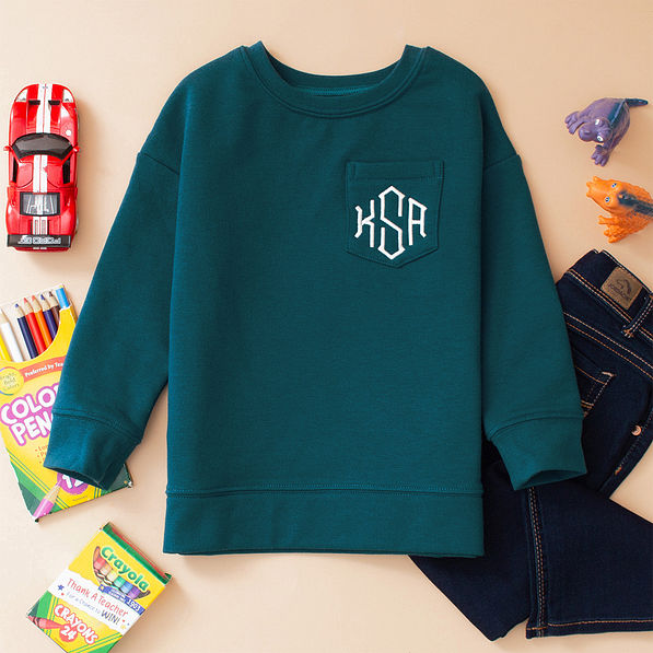Personalized Kids Crewneck Sweatshirt | Marleylilly Kids
