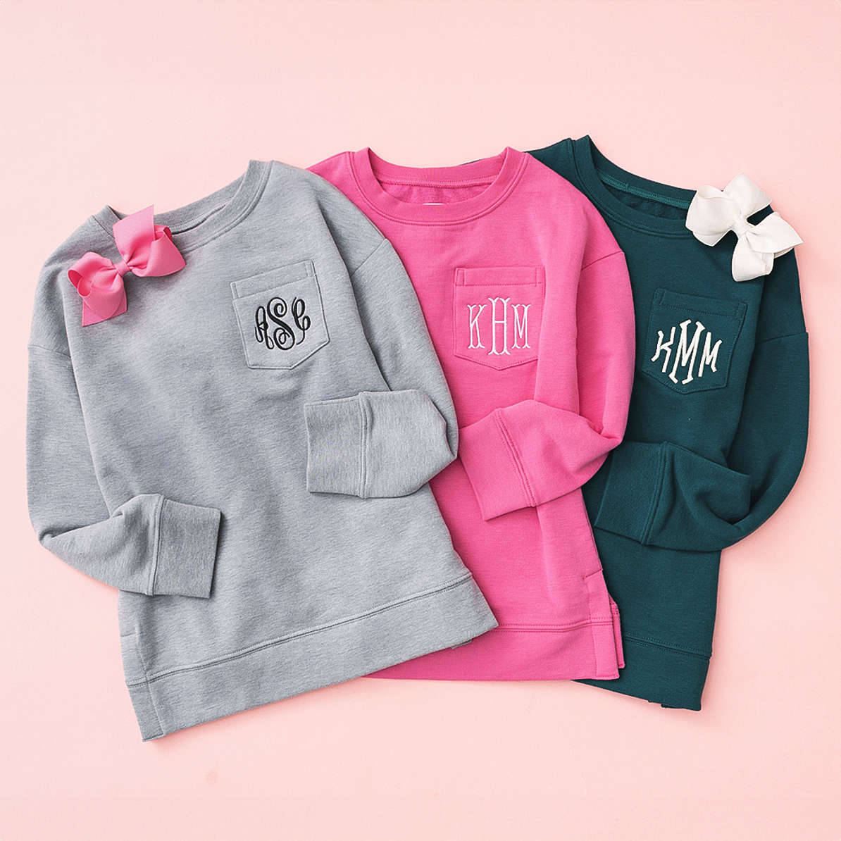 Personalized Kids Crewneck Sweatshirt | Marleylilly Kids