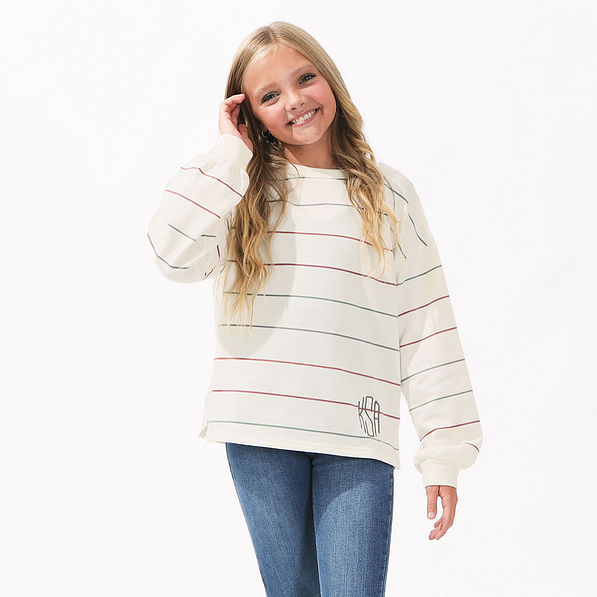 Personalized Puff Sleeve Top | Marleylilly Kids