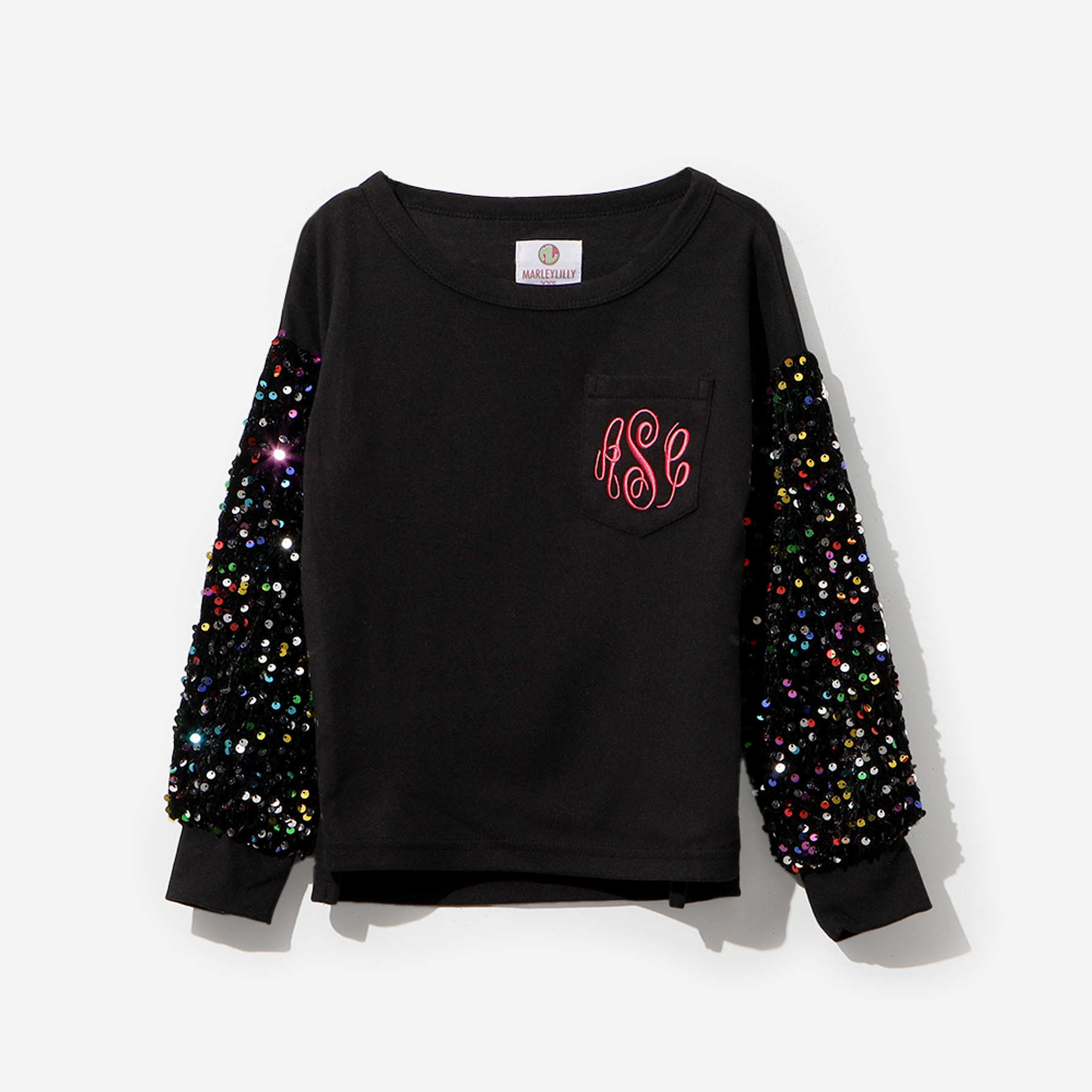 Personalized Kids Sequin Sweatshirt | Marleylilly Kids