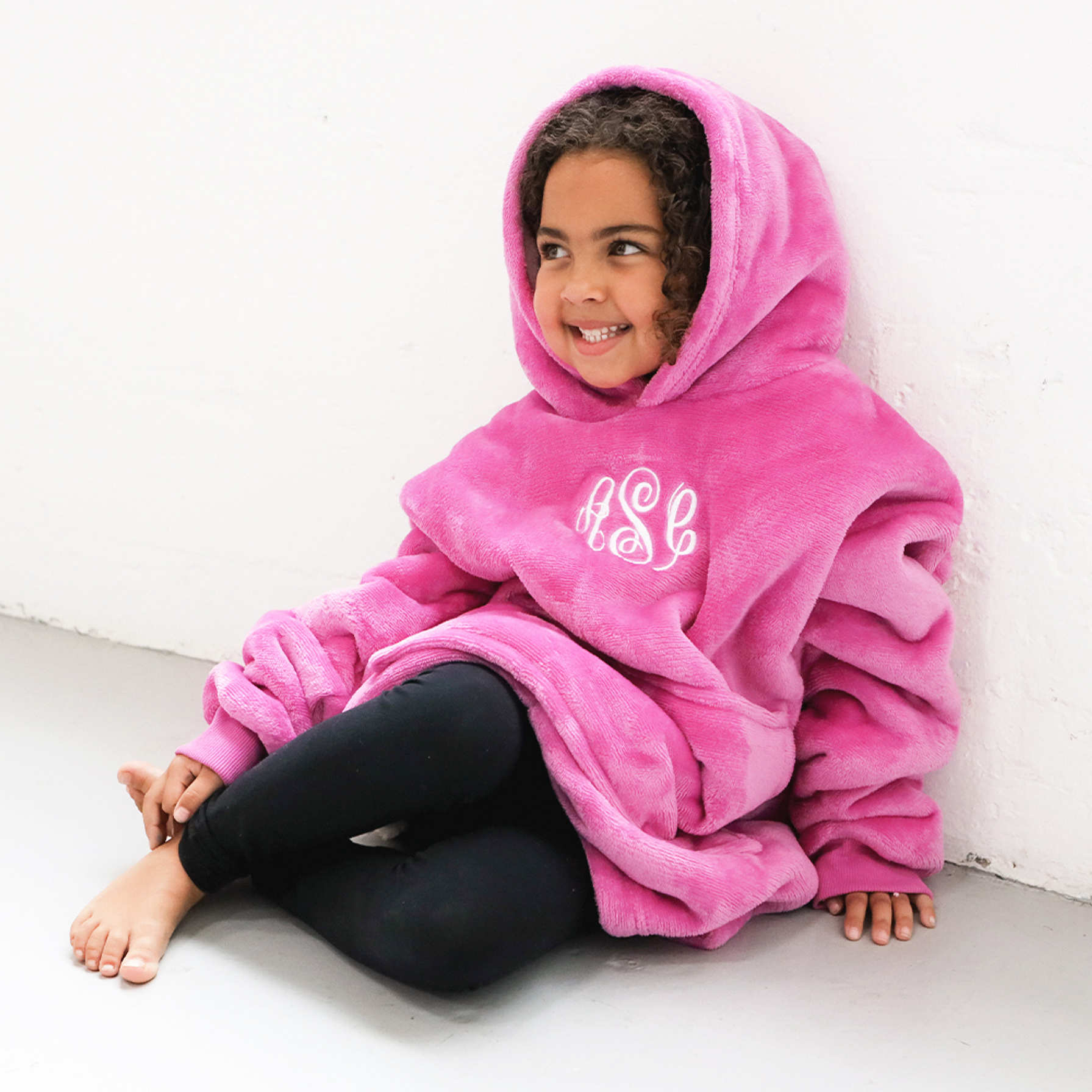 Personalized Kids Blanket Hoodie | Marleylilly Kids