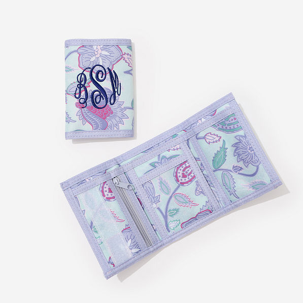 Monogrammed Kids Wallet | Marleylilly