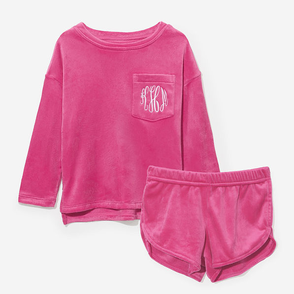 Personalized Kids Softspun Lounge Set | Marleylilly Kids