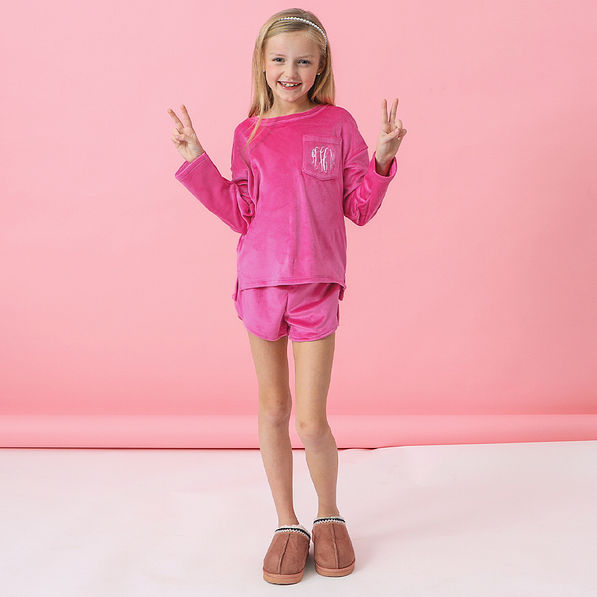 Personalized Kids Softspun Lounge Set | Marleylilly Kids