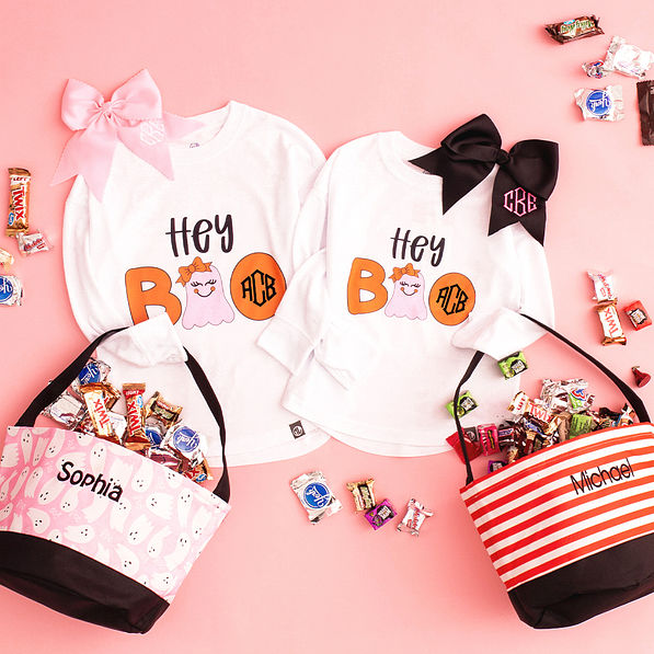 Hey Boo Kids Long Sleeve Shirt | Marleylilly