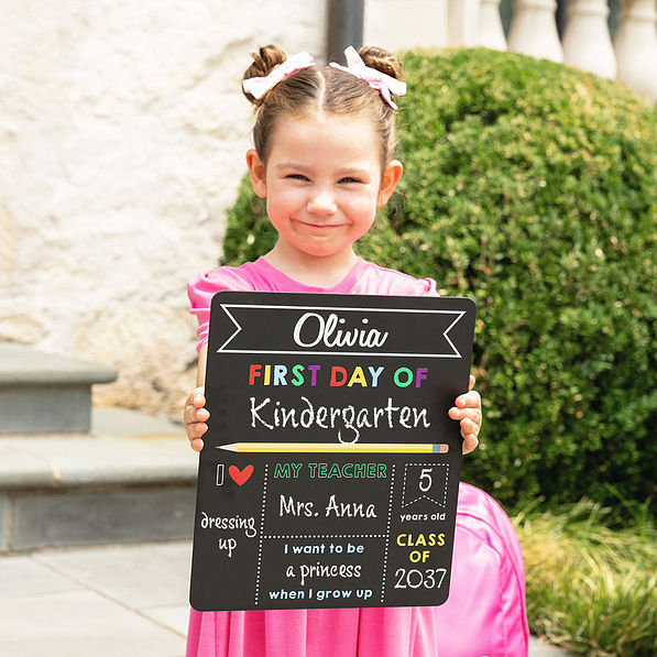 Personalized Back to School Chalkboard | Marleylilly