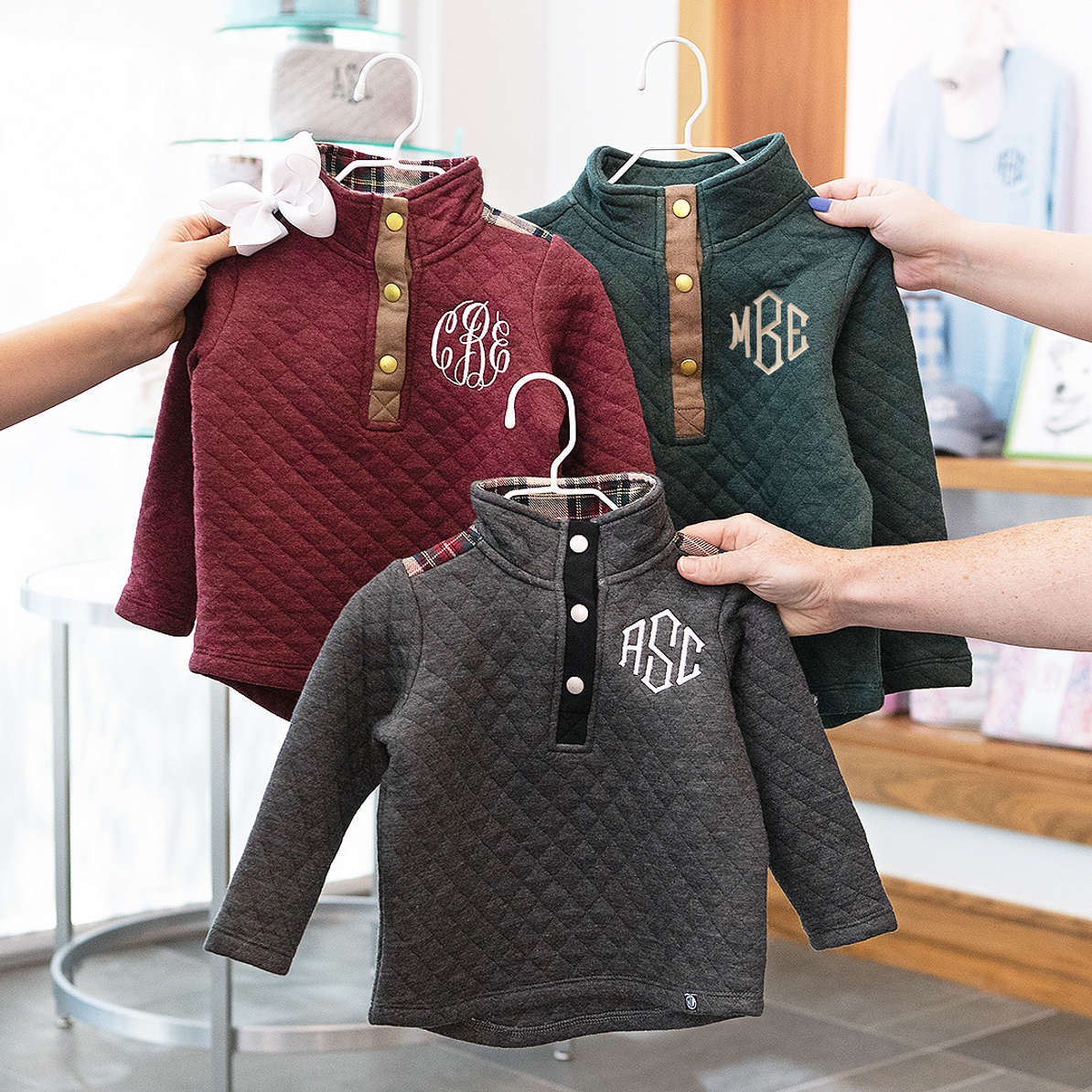 Personalized Kids Quilted Tunic