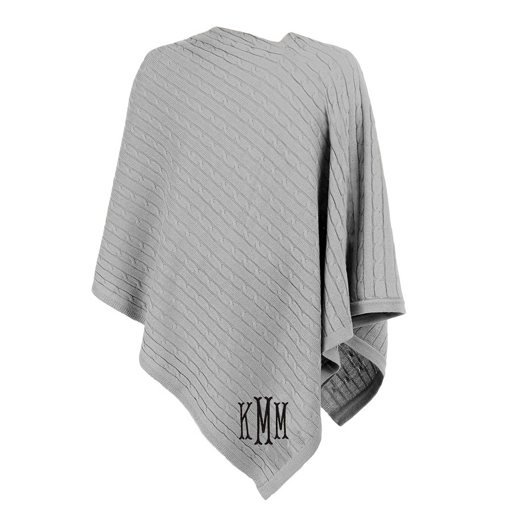 Monogrammed Girls Poncho Sweater - Marleylilly Kids