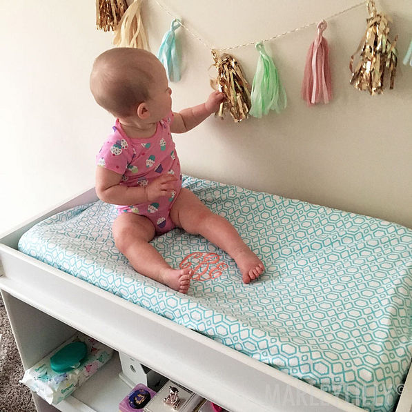 Personalized Baby Changing Pad Covers