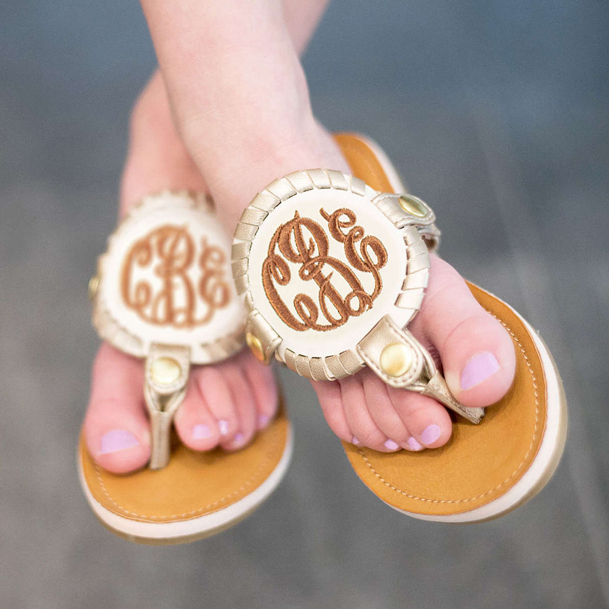 Marleylilly Kids | Personalized Interchangeable Sandals Set