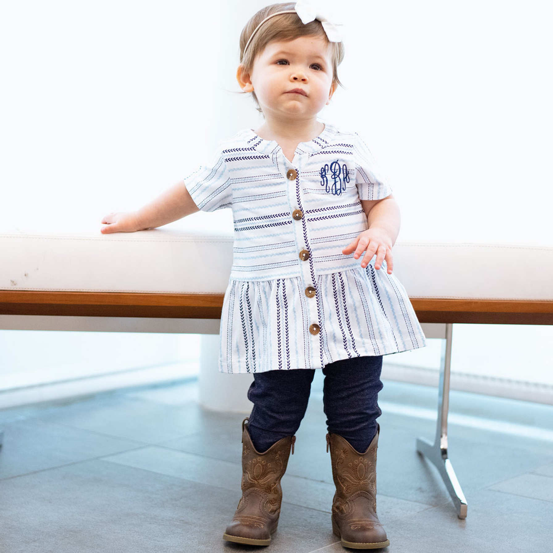 Kids Personalized Peplum Top - Marleylilly Kids