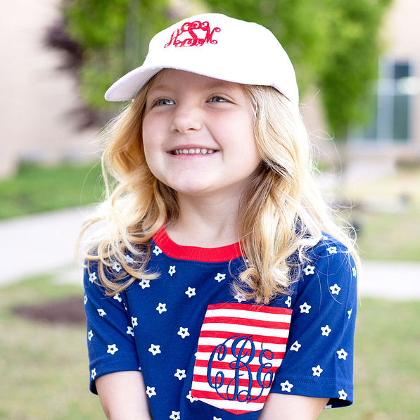 Kids Personalized Baseball Hats - Marleylilly Kids