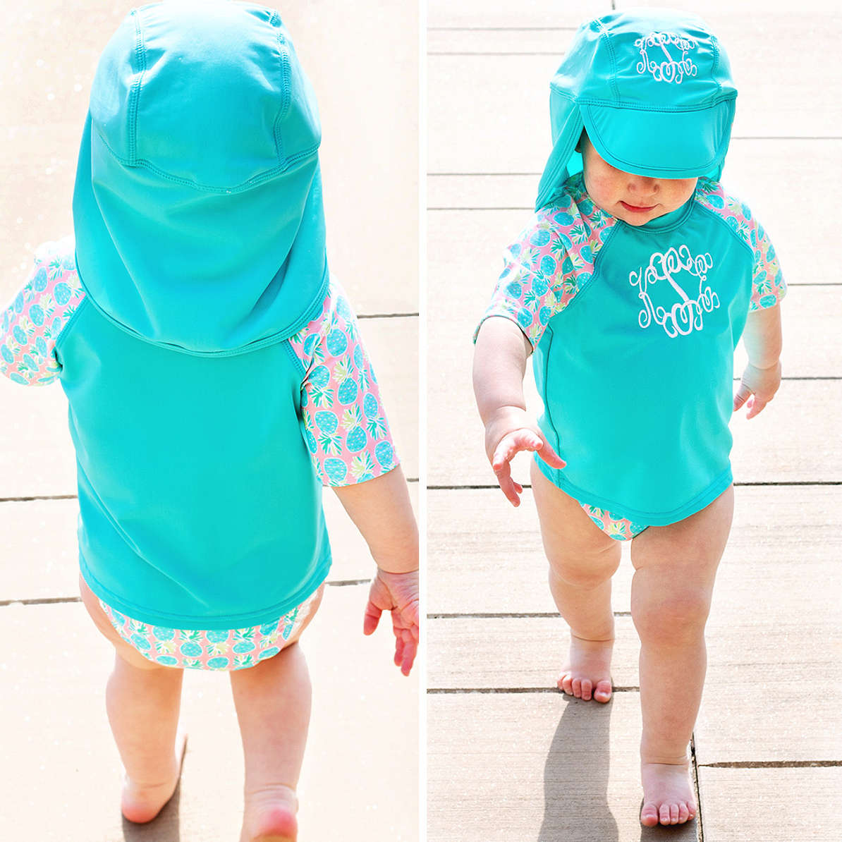 Personalized Kids Swim Top