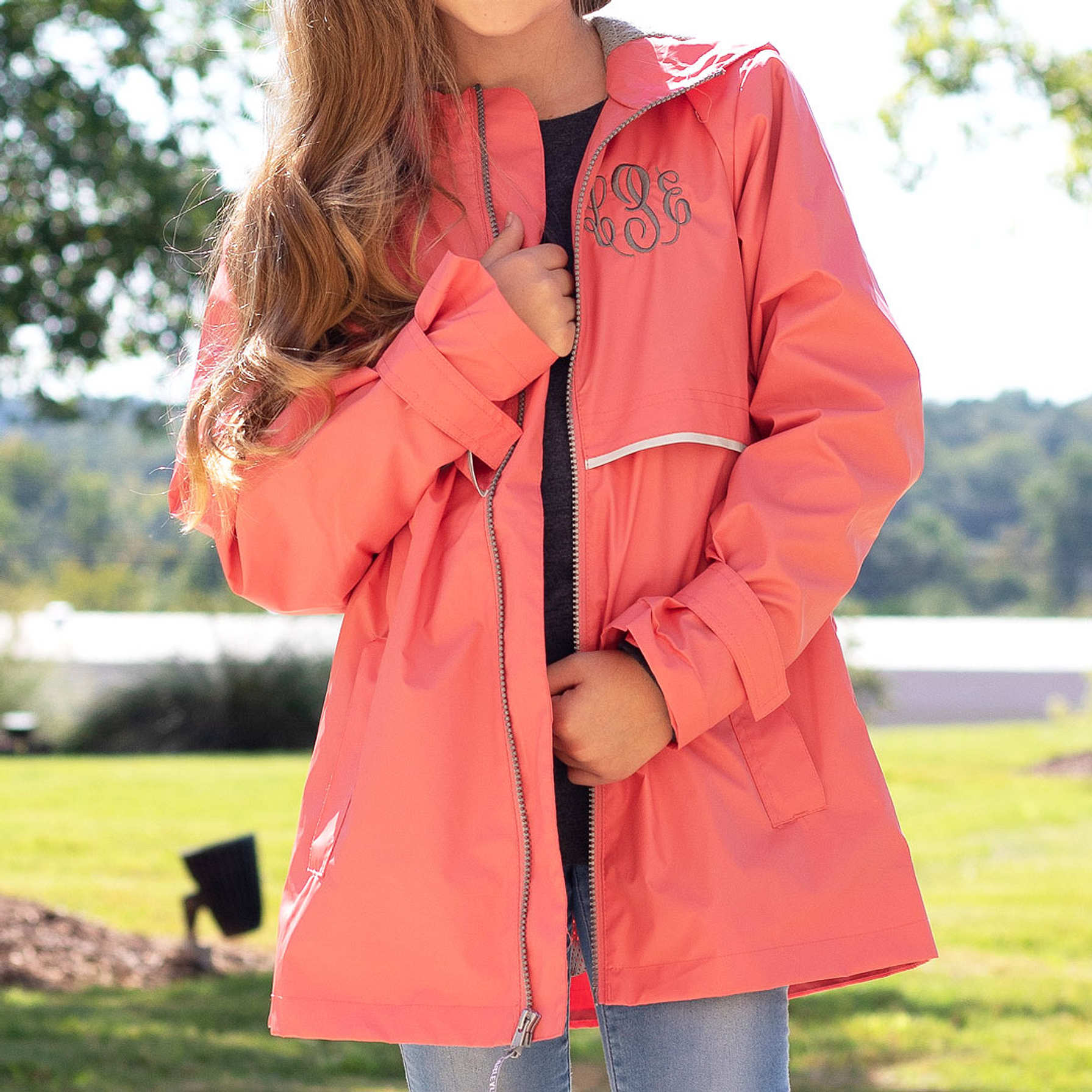 Personalized Girl's Rain Jackets - Marleylilly Kids