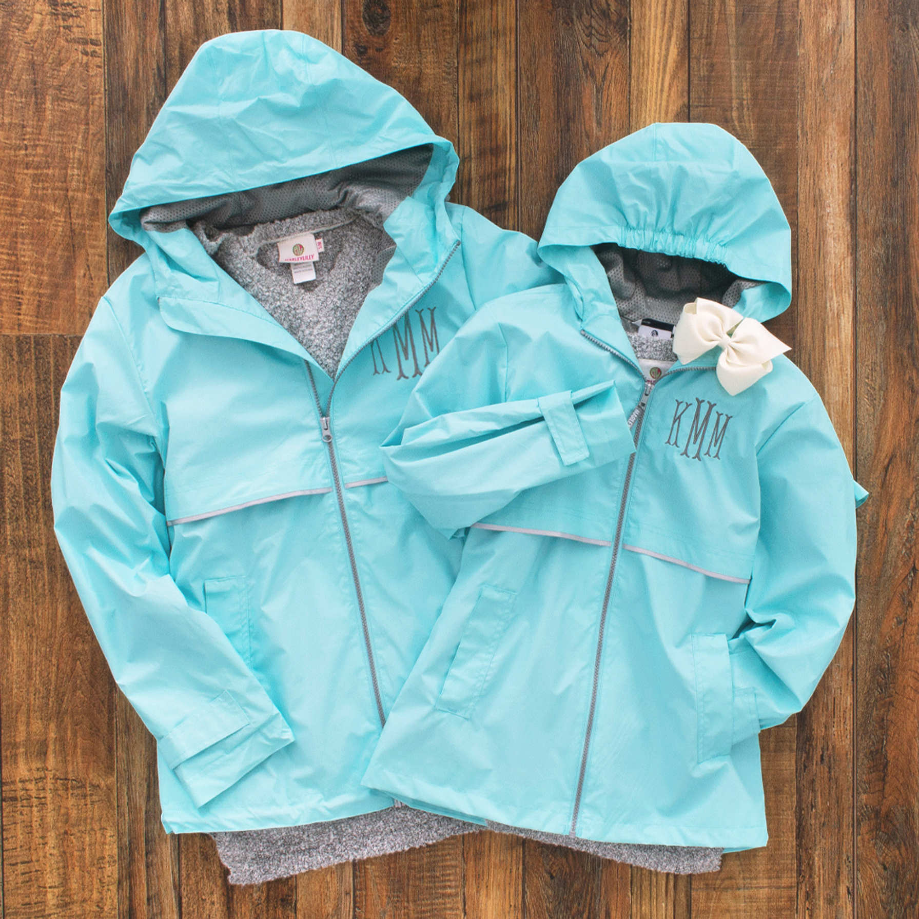 Personalized Girl's Rain Jackets - Marleylilly Kids