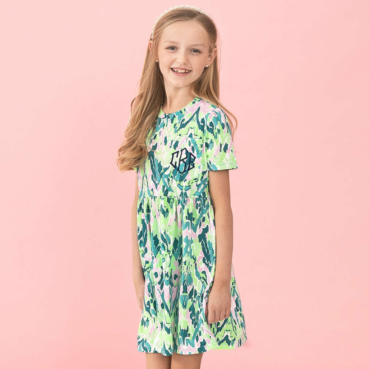 Marleylilly Kids | Personalized Pocket Shirt Dress