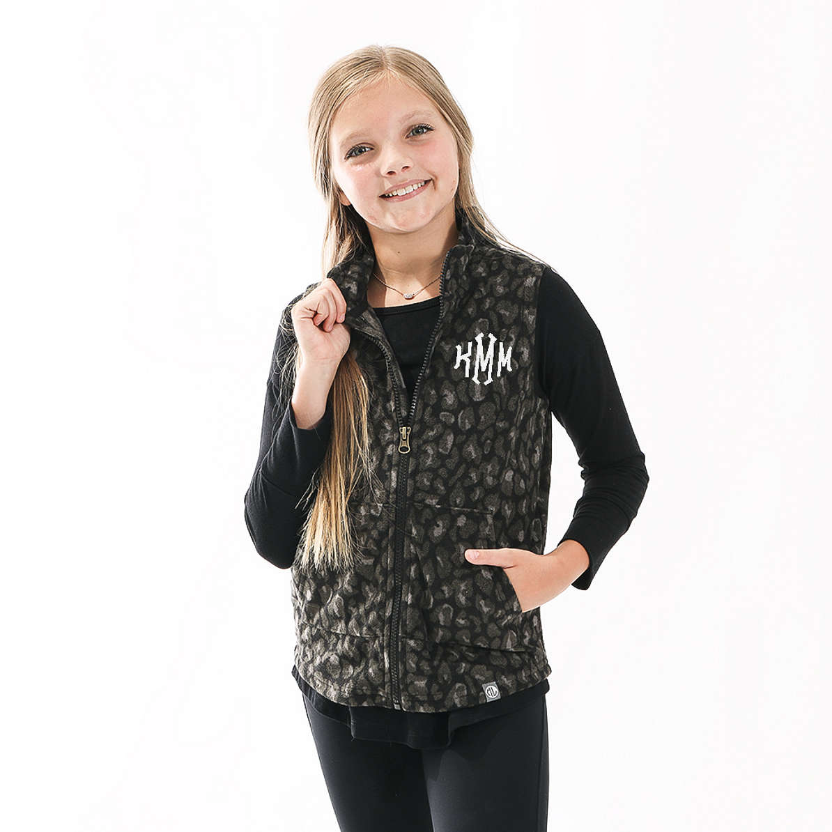 Marleylilly Kids | Personalized Leopard Vest