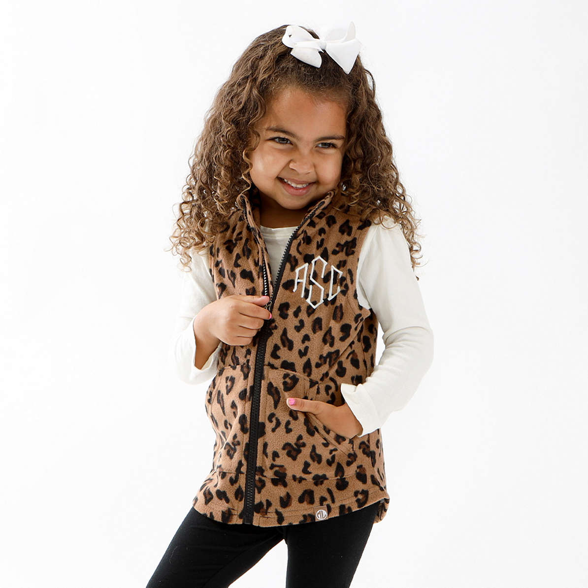 Marleylilly Kids | Personalized Leopard Vest