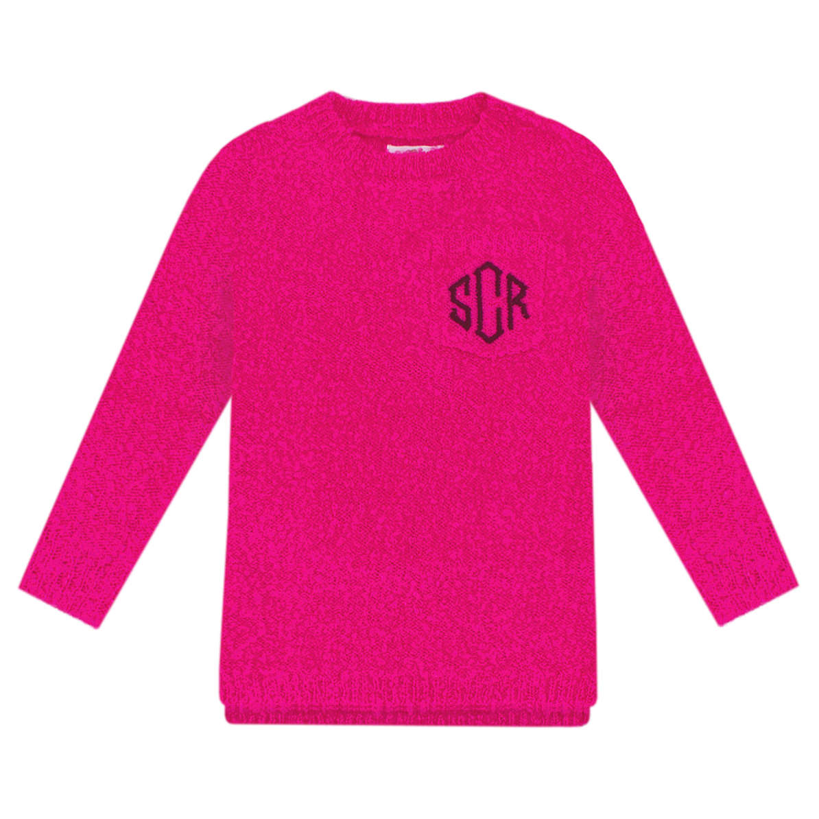 Girls Personalized Boyfriend Sweater