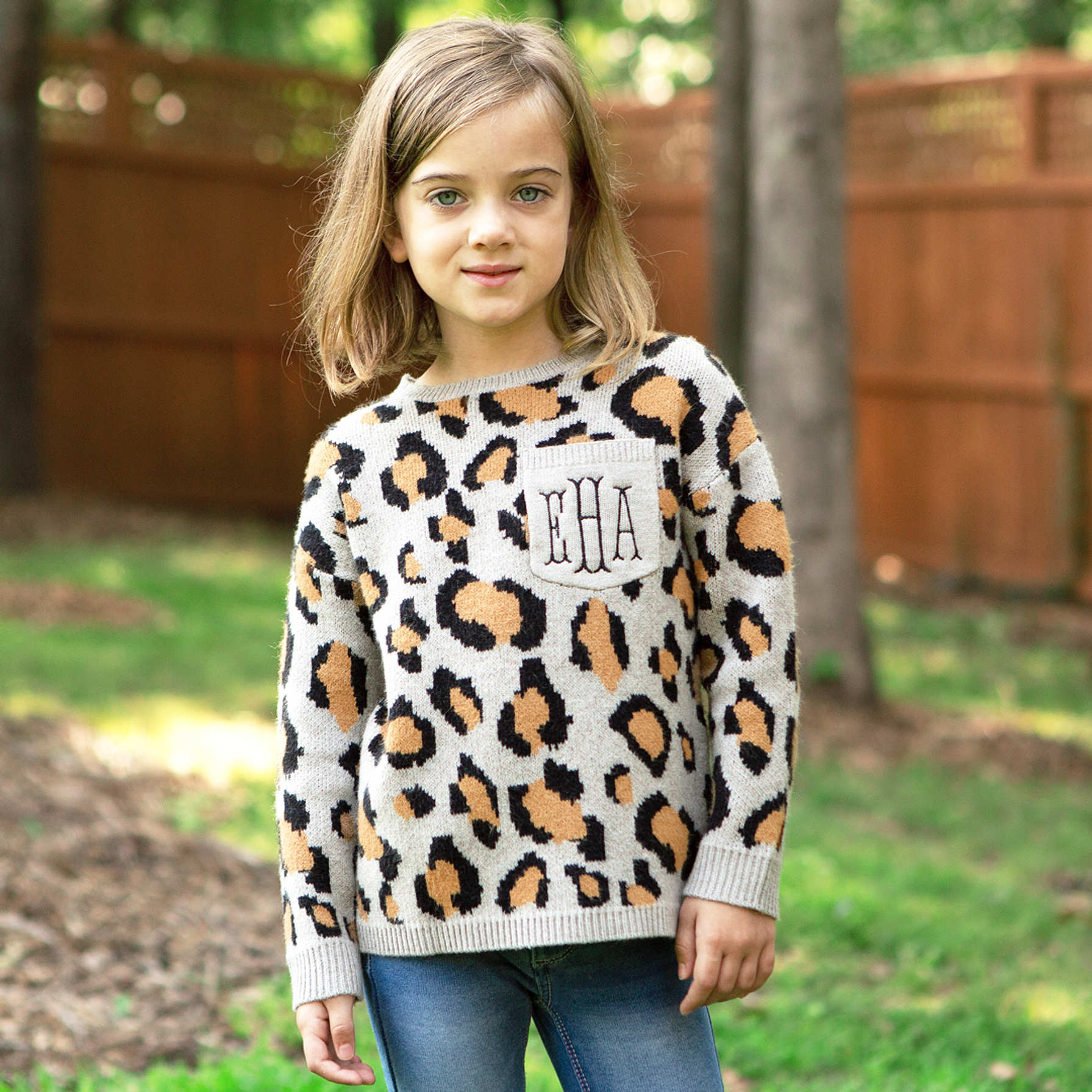 Marleylilly Kids | Personalized Leopard Sweater