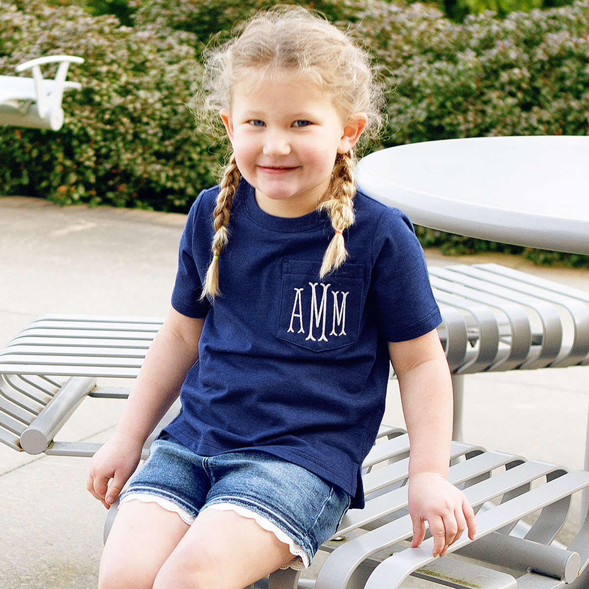 Kids Personalized Pocket Shirt - Marleyilly Kids
