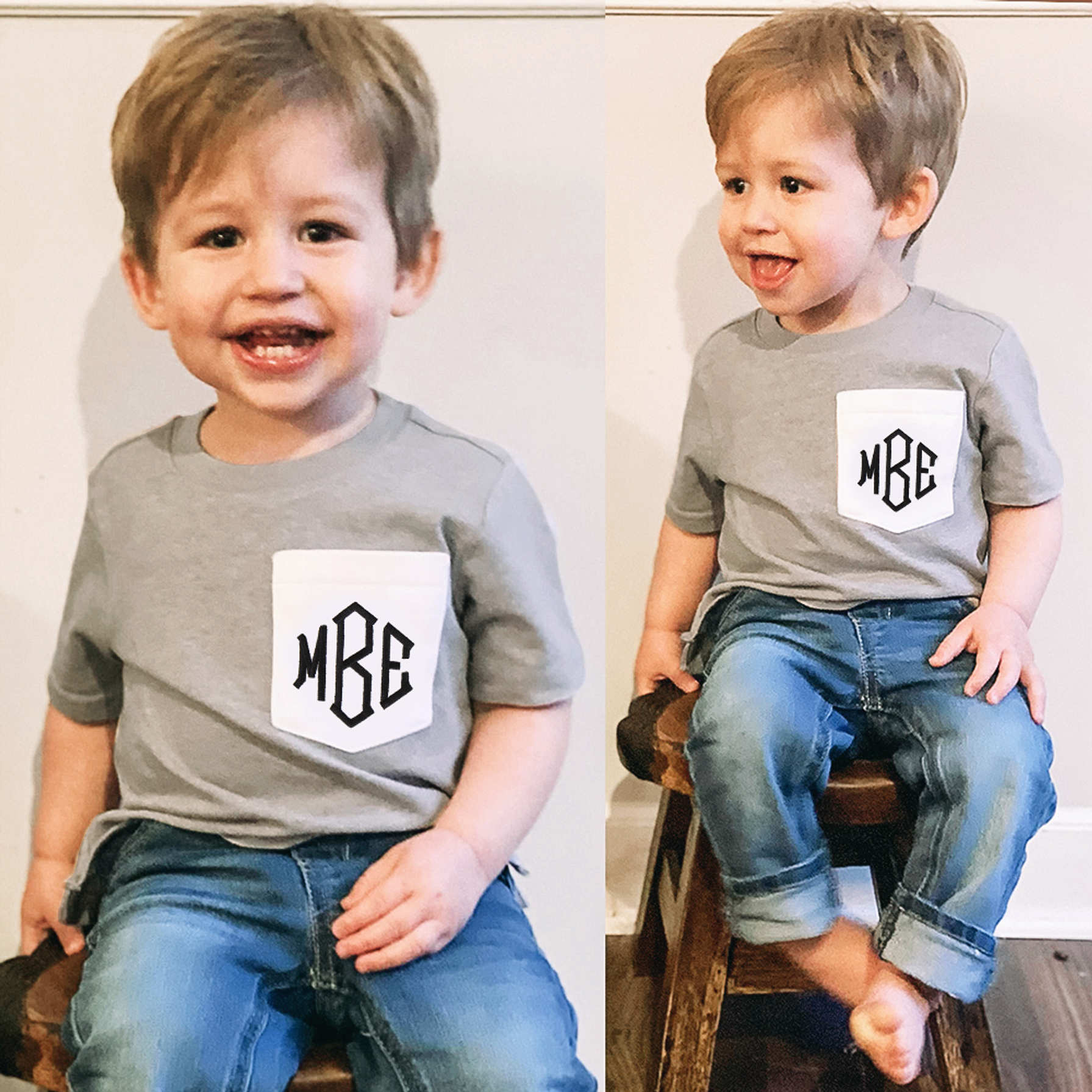 Kids Personalized Pocket Shirt - Marleyilly Kids
