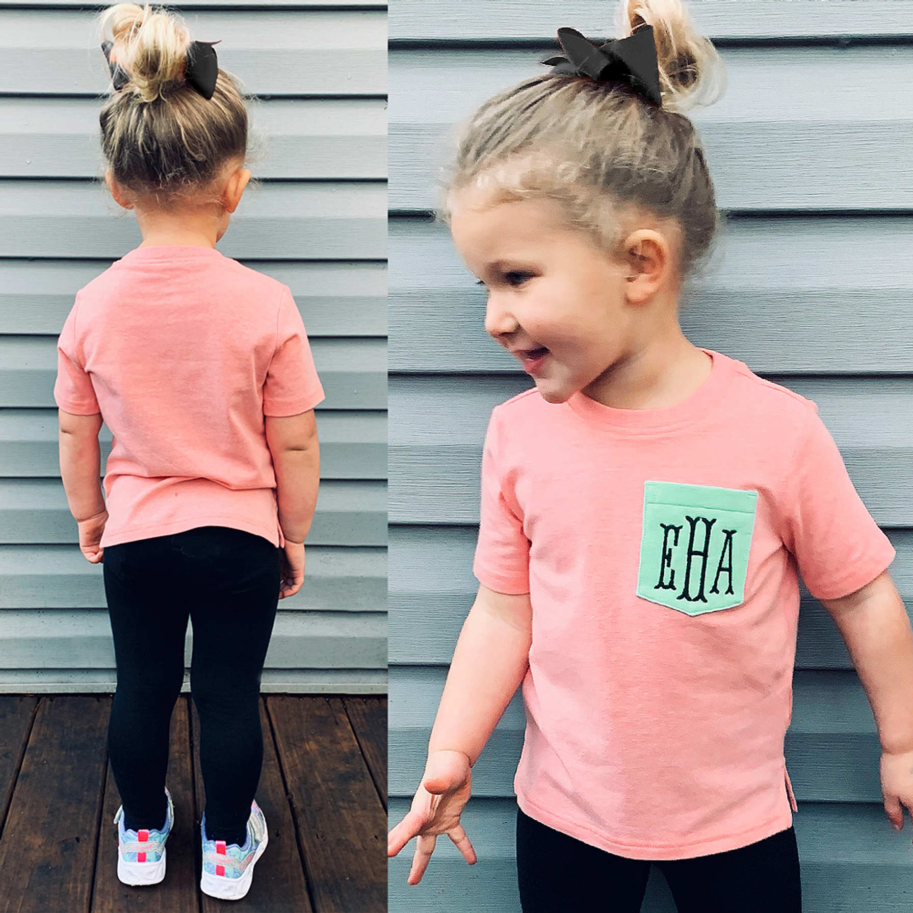 Kids Personalized Pocket Shirt - Marleyilly Kids